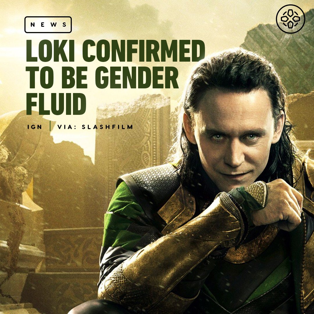 IGN on Twitter: "A promo for #Loki confirms that the character is gender fluid, which lines up ...