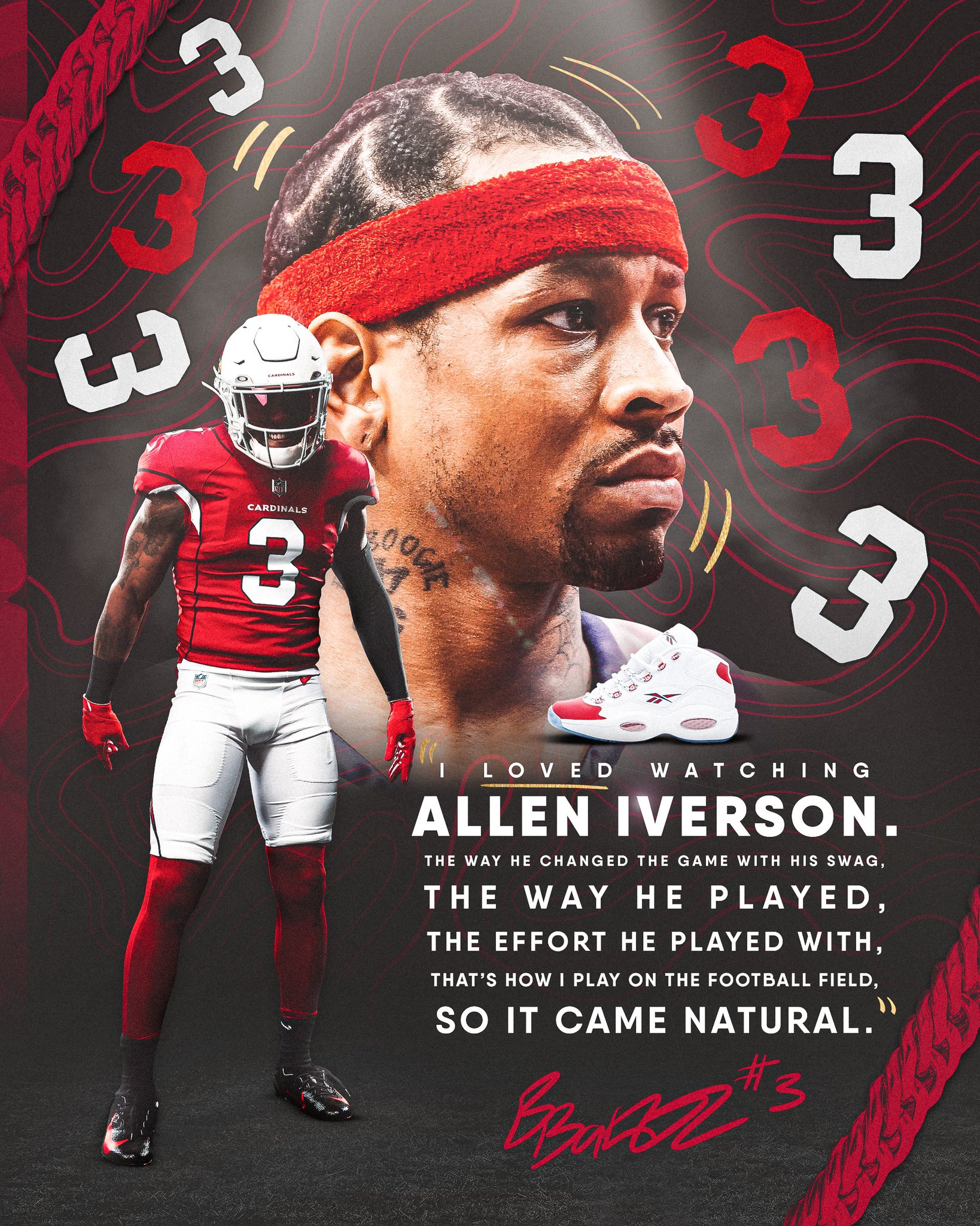 Allen Iverson Football