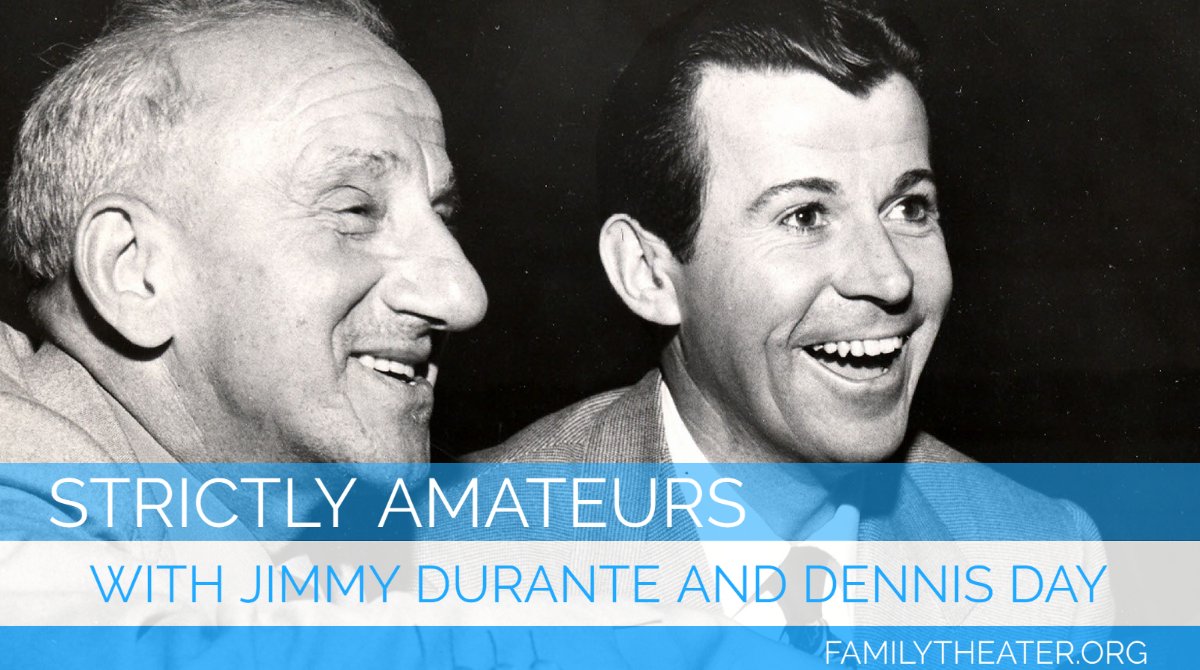 Jimmy Durante And Wife