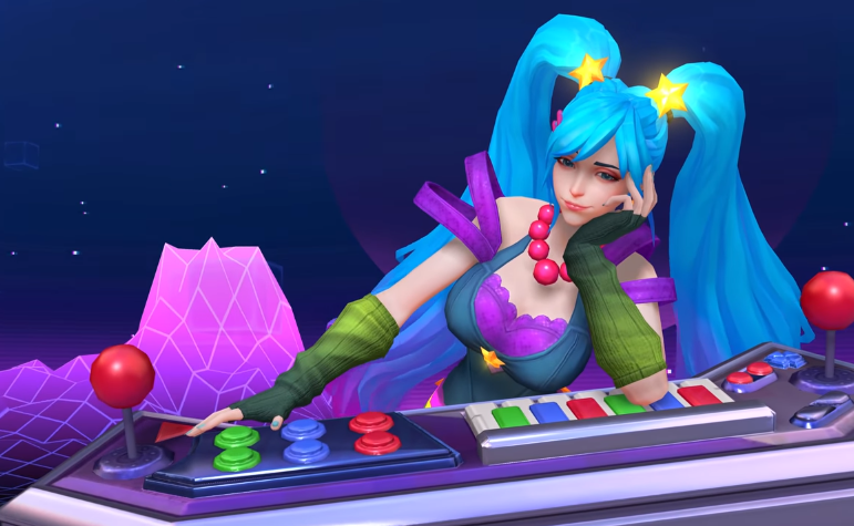 Arcade Sona Wallpaper