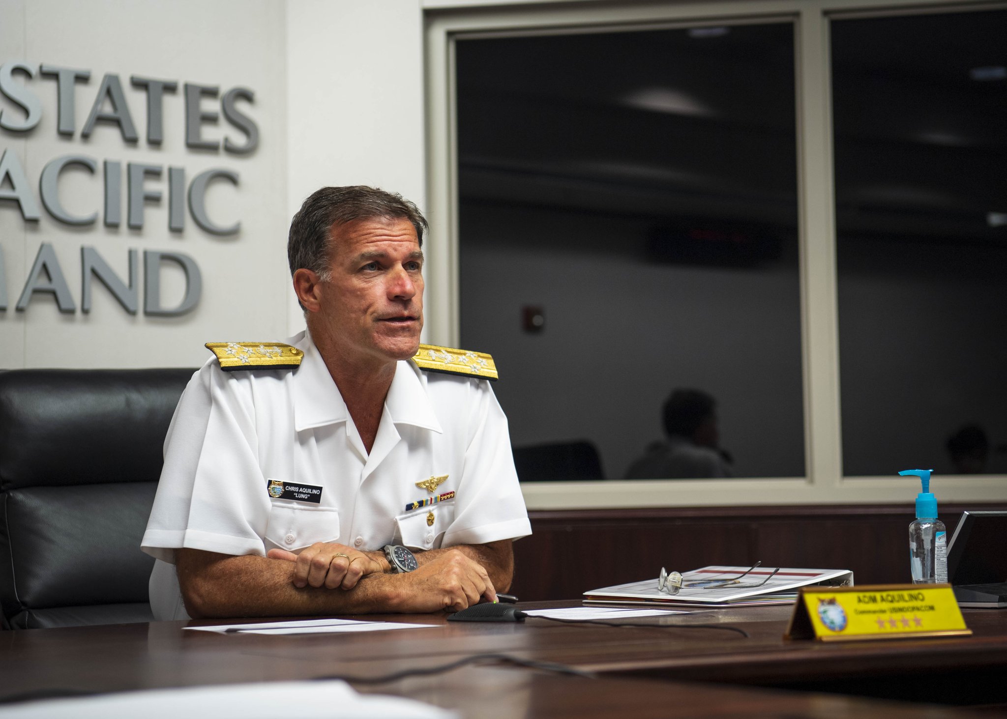 U.S. Indo-Pacific Command on Twitter: "Adm. John Aquilino met virtually with General Cirilito ...