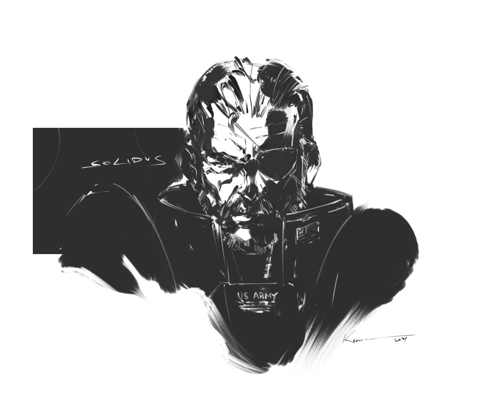 Solidus Snake Artwork