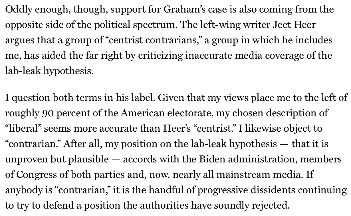 Augustus Melmotte on Twitter: "Jeet Heer is low key one of the biggest scumbags on here, but ...