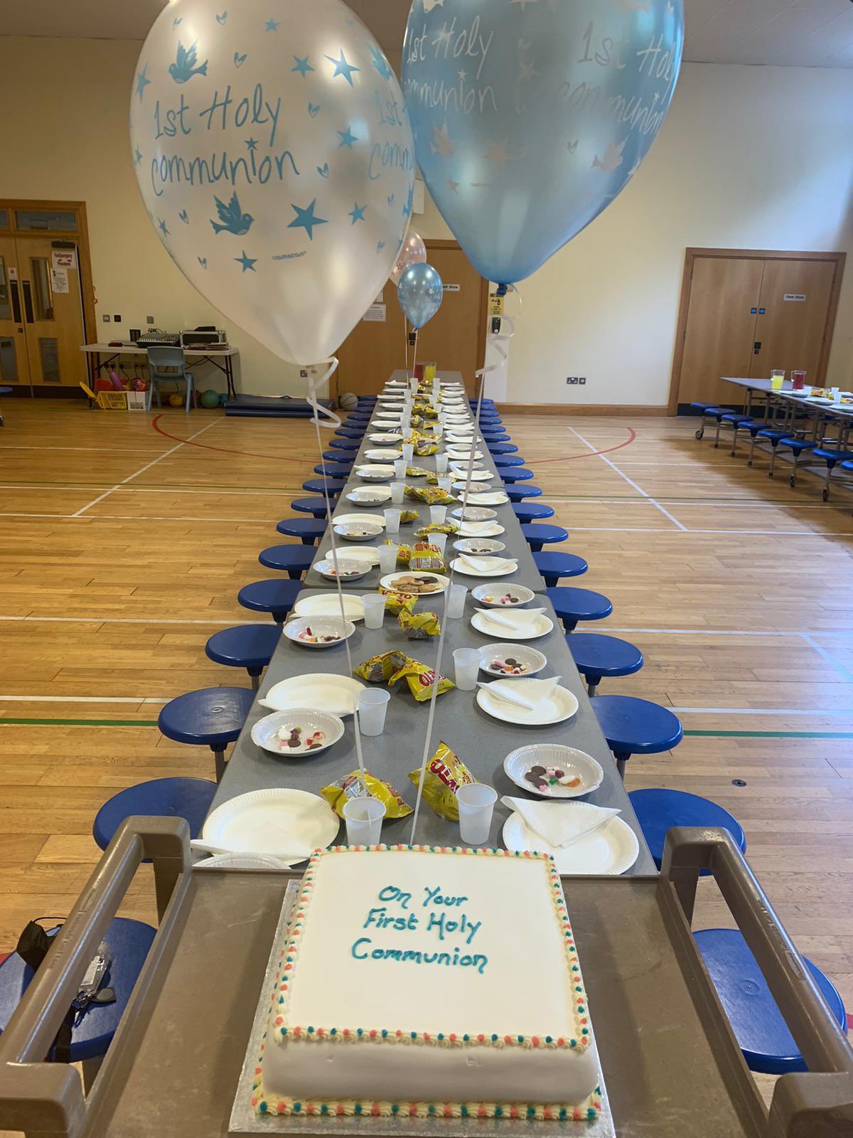 First Communion Hall Decorations