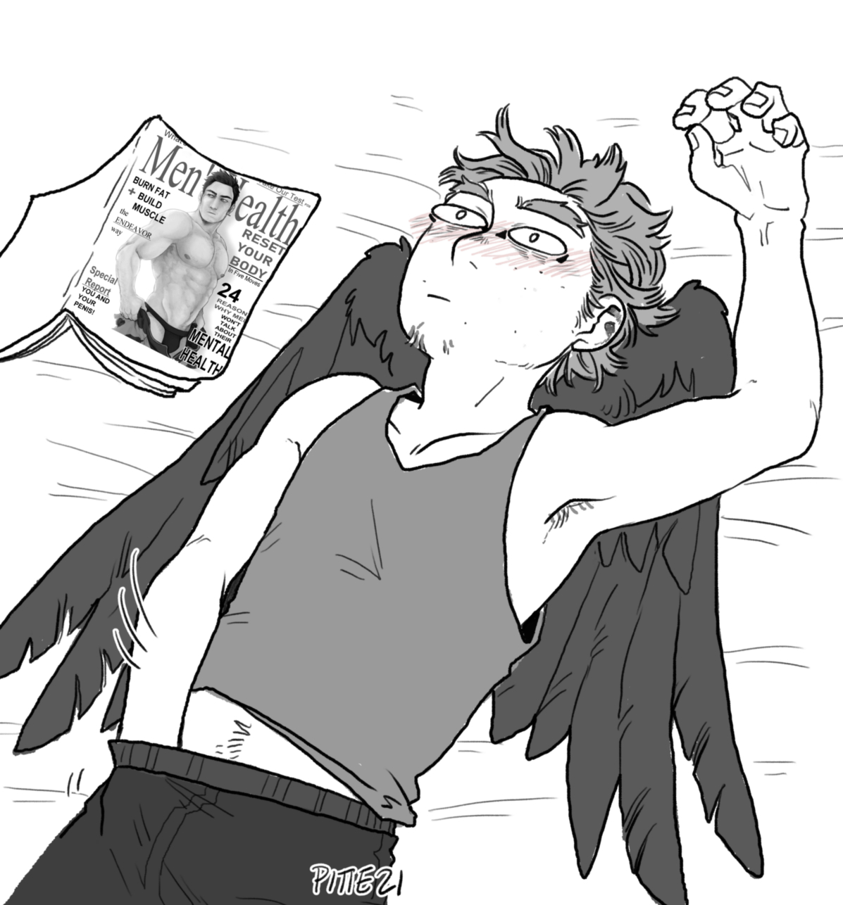 🔞pete on Twitter: "[ #endhawks NSFW (ish) ] humble beginnings...…