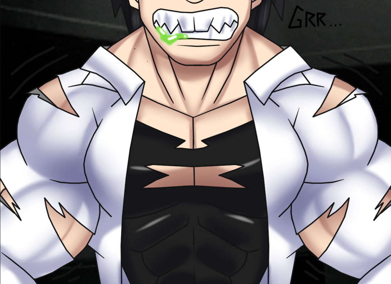 Male Werewolf Transformation Sequence
