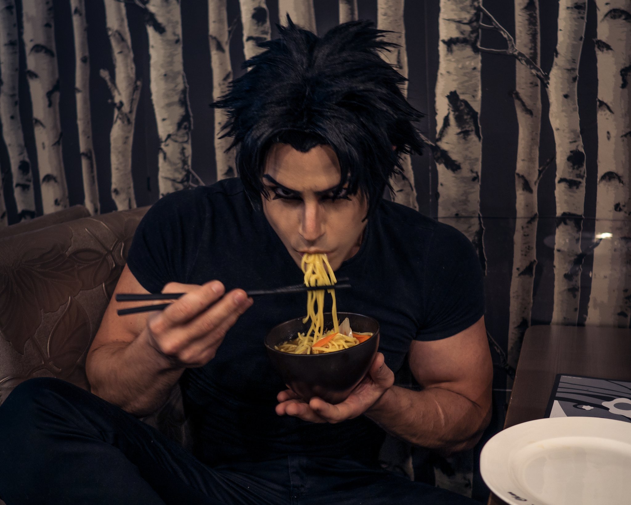 Taryn (Amon 😈) on Twitter: "Bonus shot 🖤🍜😋…