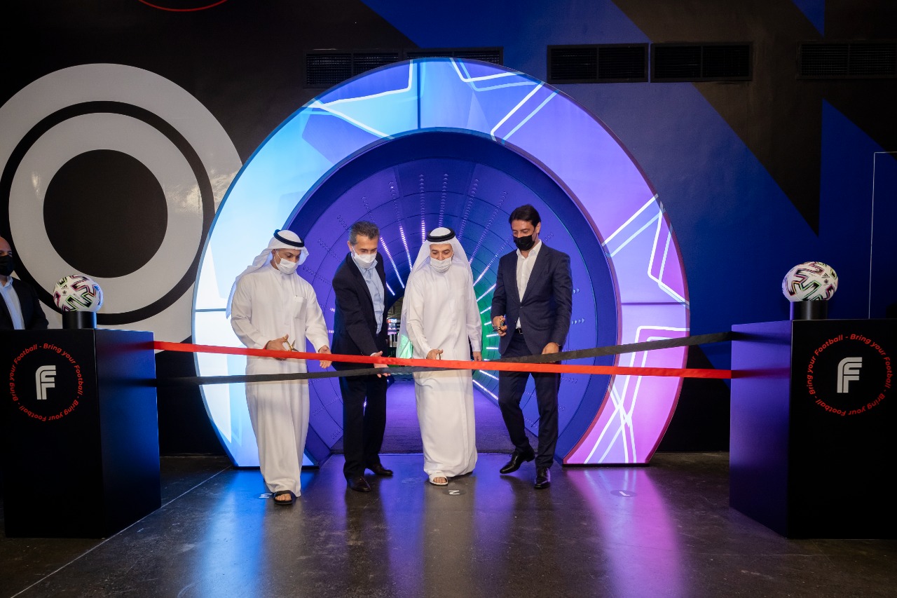 Dubai Media Office on Twitter: "FOOTLAB #Dubai, the world’s first indoor football, entertainment ...
