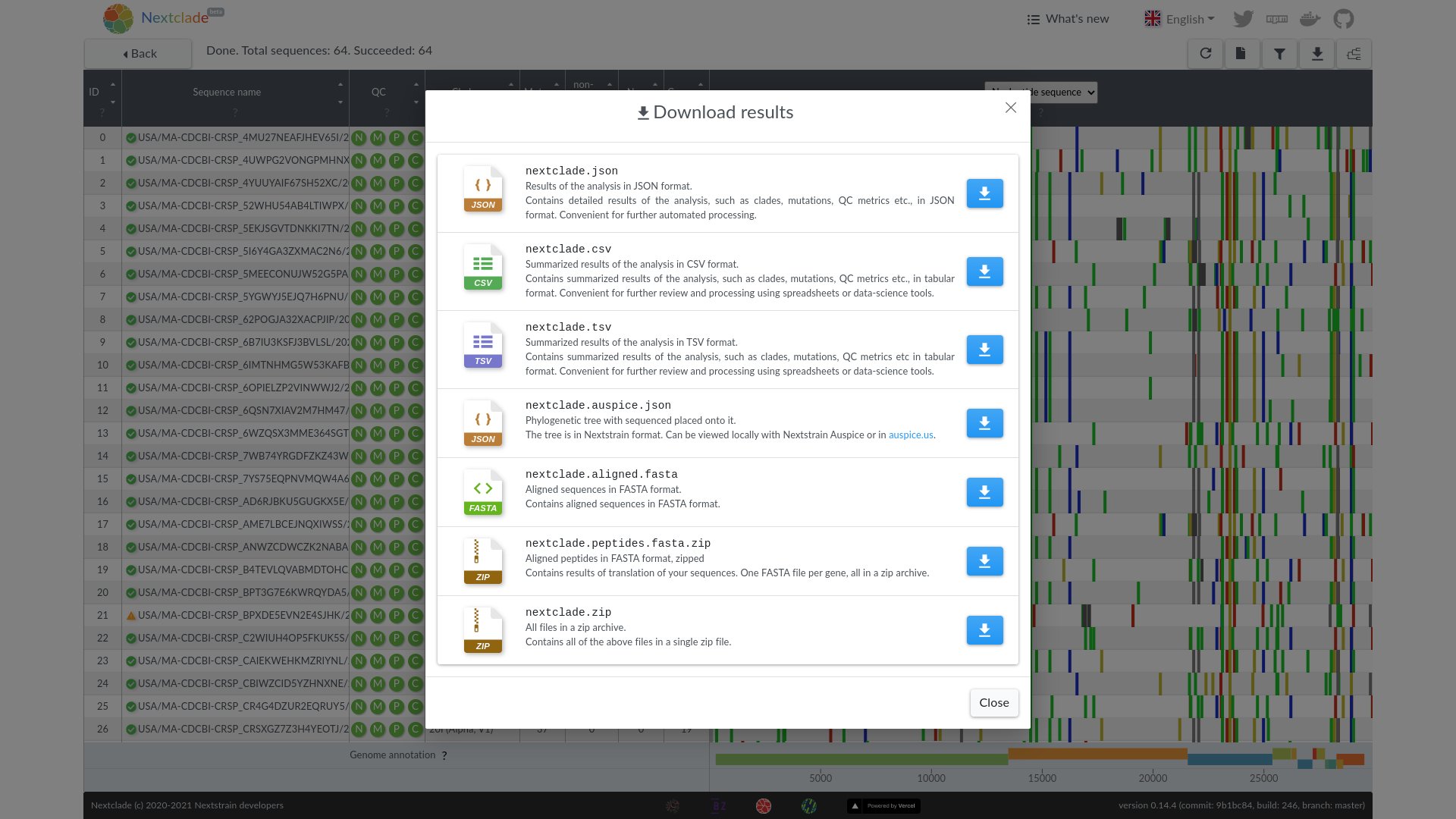 Nextstrain on Twitter: "Analysis now takes a few seconds to start, but overall it has become ...