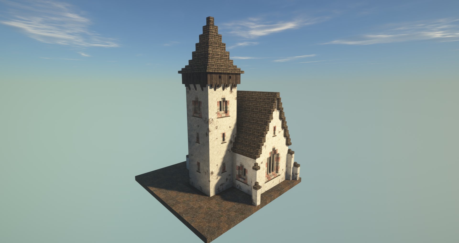 Minecraft Medieval Chapel