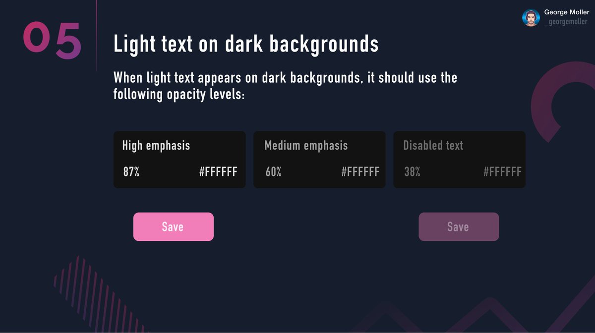 5 Tips For Building Awesome Dark Mode Themes 🧵 Thread 👇 - Thread from ...