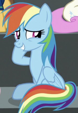 Rainbow Dash Flank
