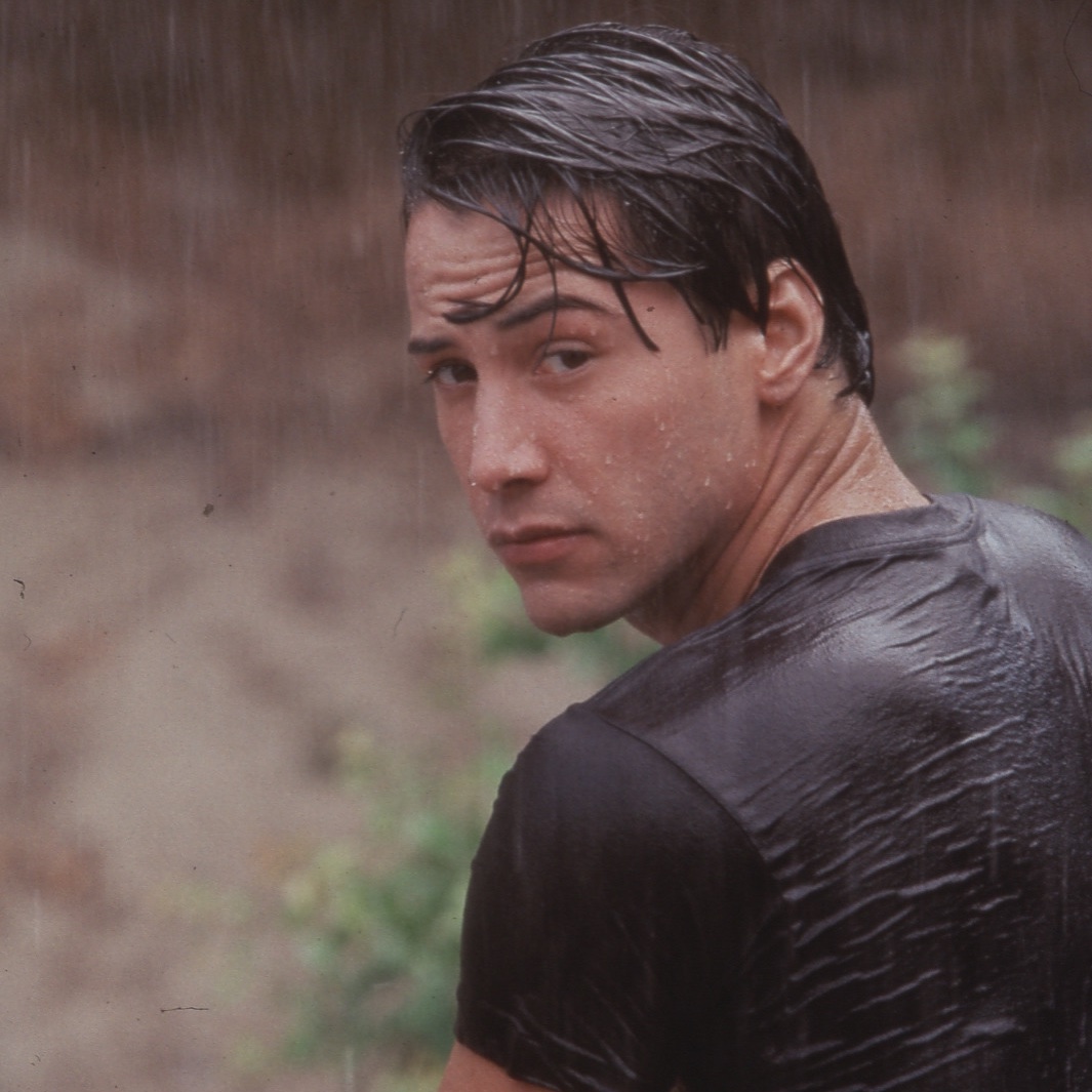 Keanu Reeves Point Break Hair