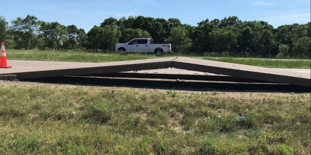 Have you ever seen road pavement buckle from the heat? Does it happen ...