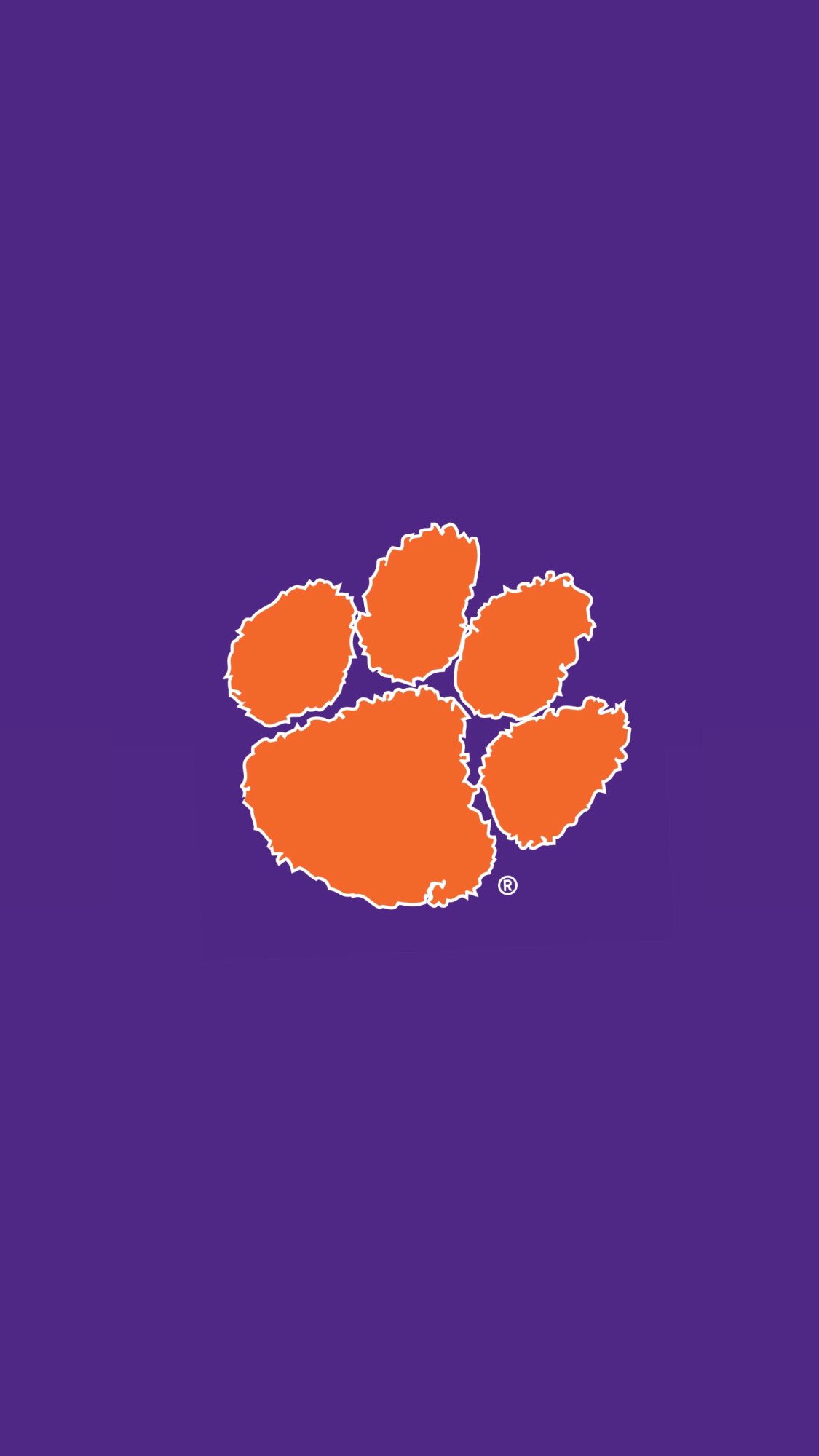 Clemson Paw Wallpaper