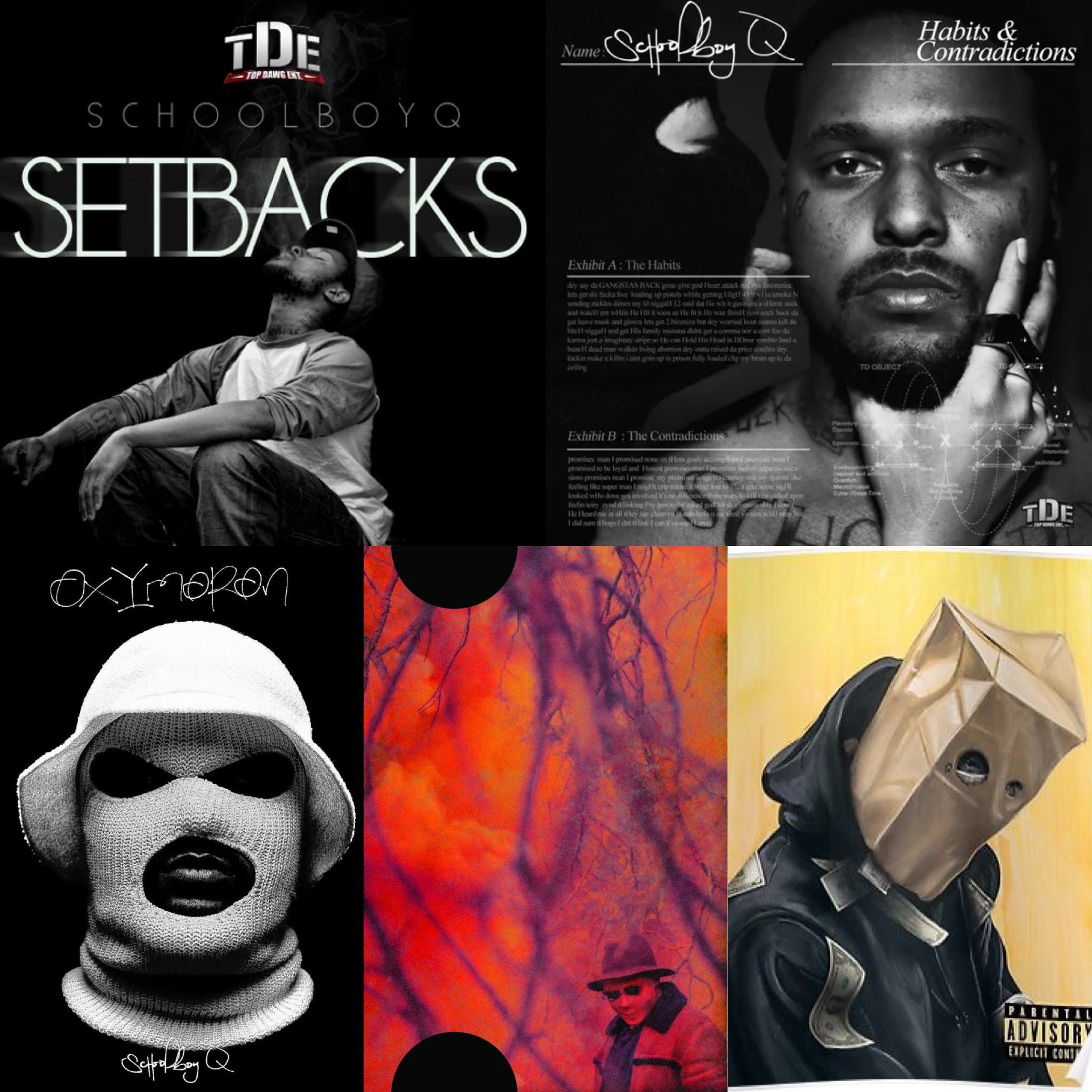 Schoolboy Q Album Cover Mask