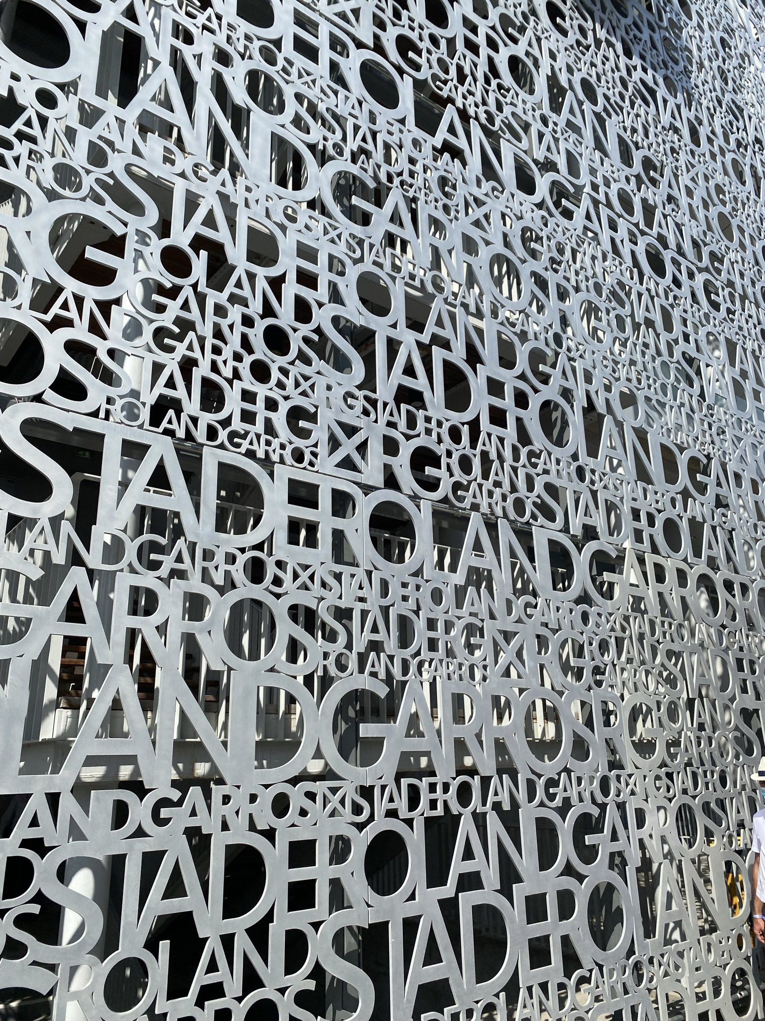 Patrick Amiel on Twitter: "En extase devant #RolandGarros…