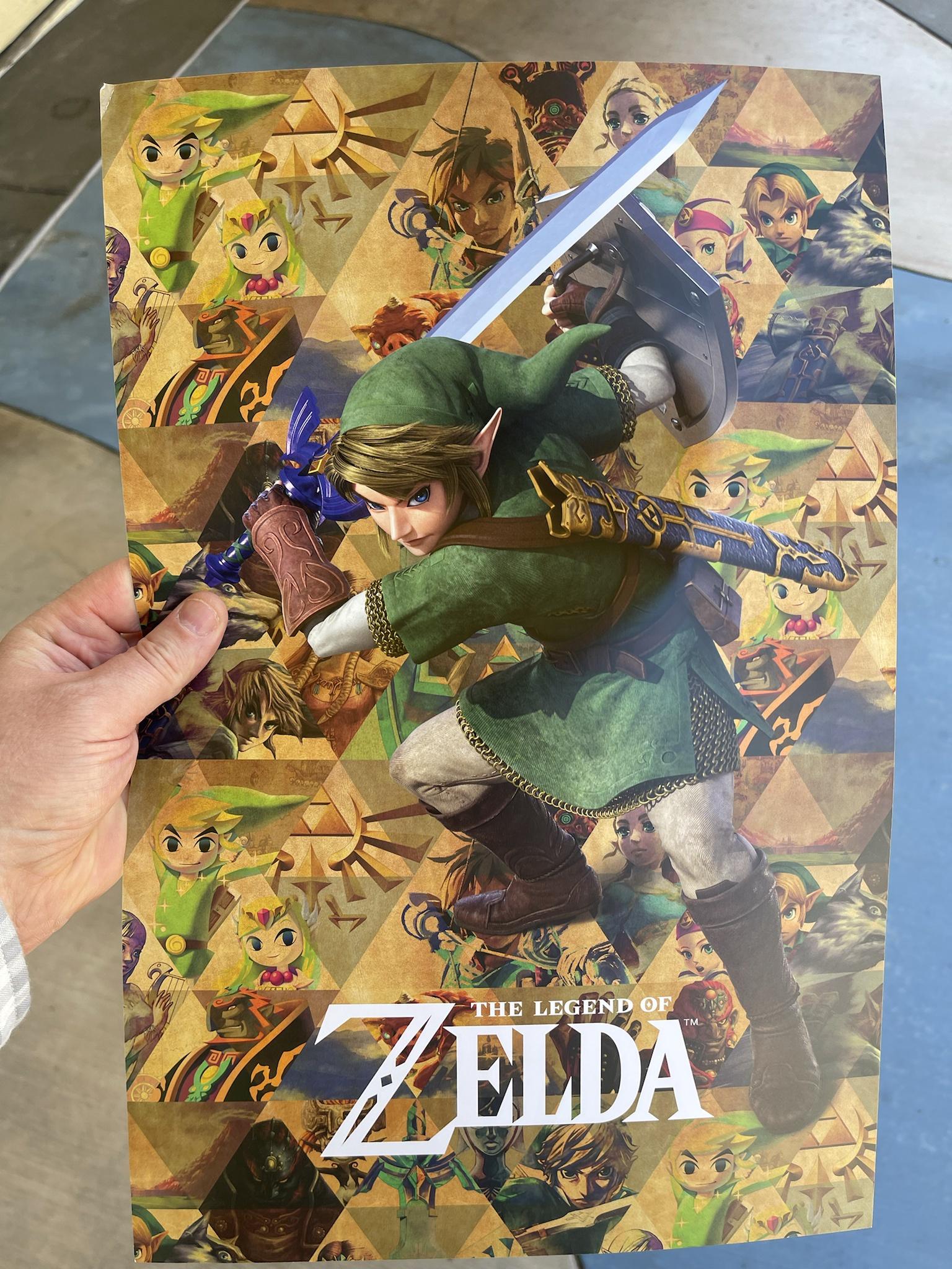 Legend Of Zelda Skyward Sword Poster