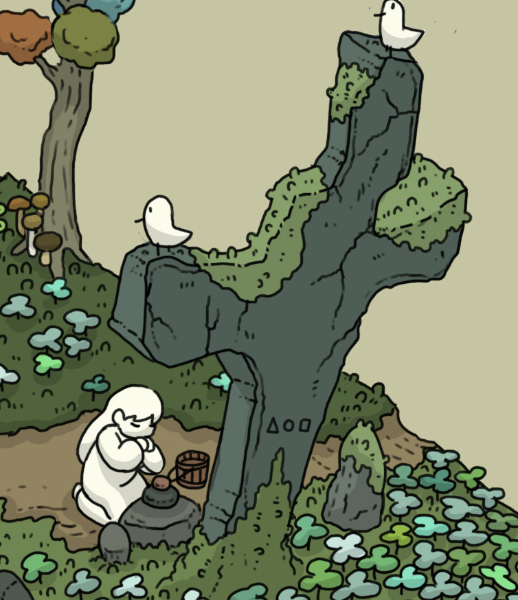 gozz/ごず🏝画集『無人島漂着100日日記』発売中!!! on Twitter: "It's okay, it doesn't hurt anymore…