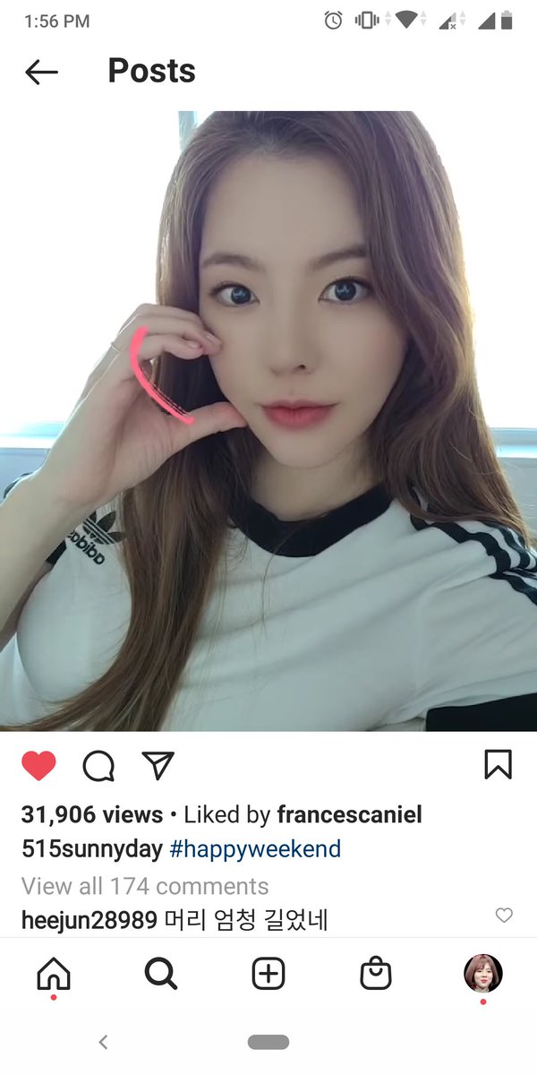 hahaha heejun got deceived by an old image "your hair is really long/got long" yeah sure 😂 ...