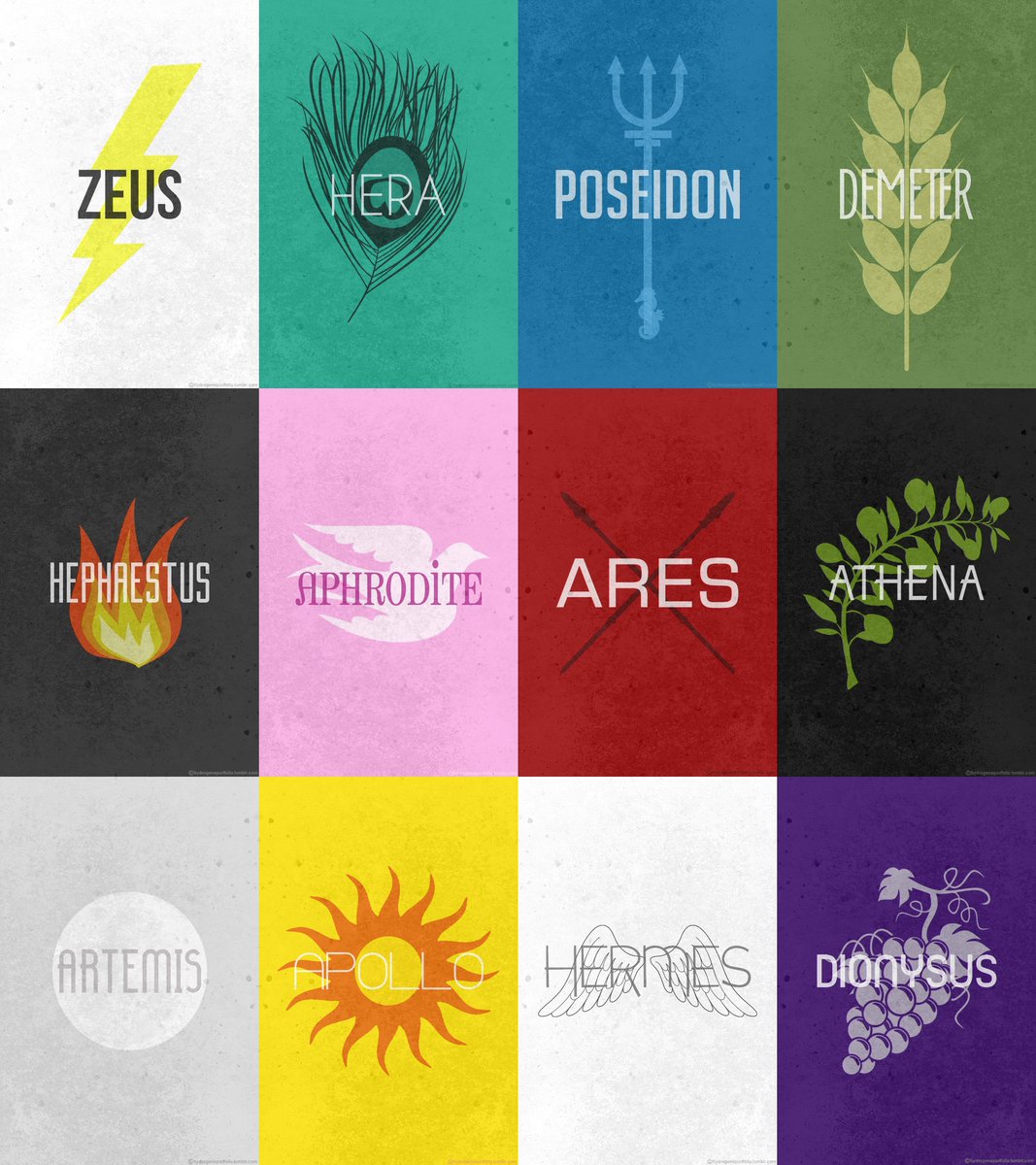 Symbol Of Apollo And Athena