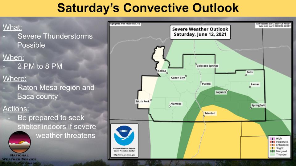 Nws Pueblo On Twitter 1130 Am 6 12 21 Update Confidence Has