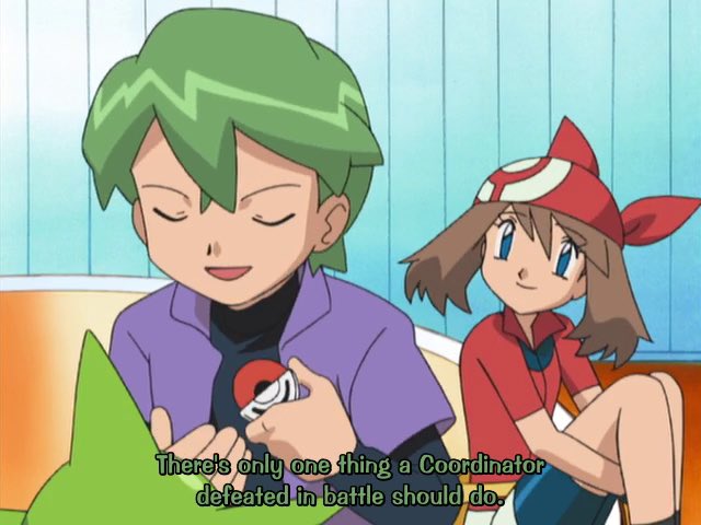 Pokemon Drew Blushing