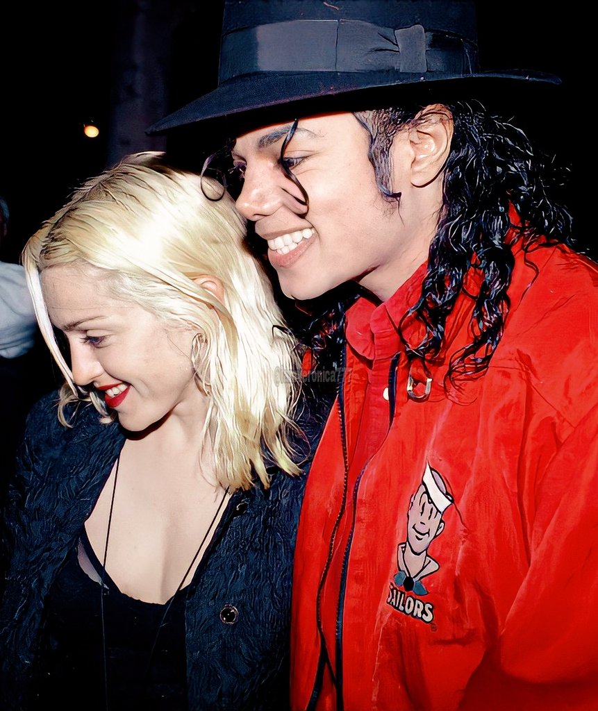 Michael Jackson And Madonna 1991