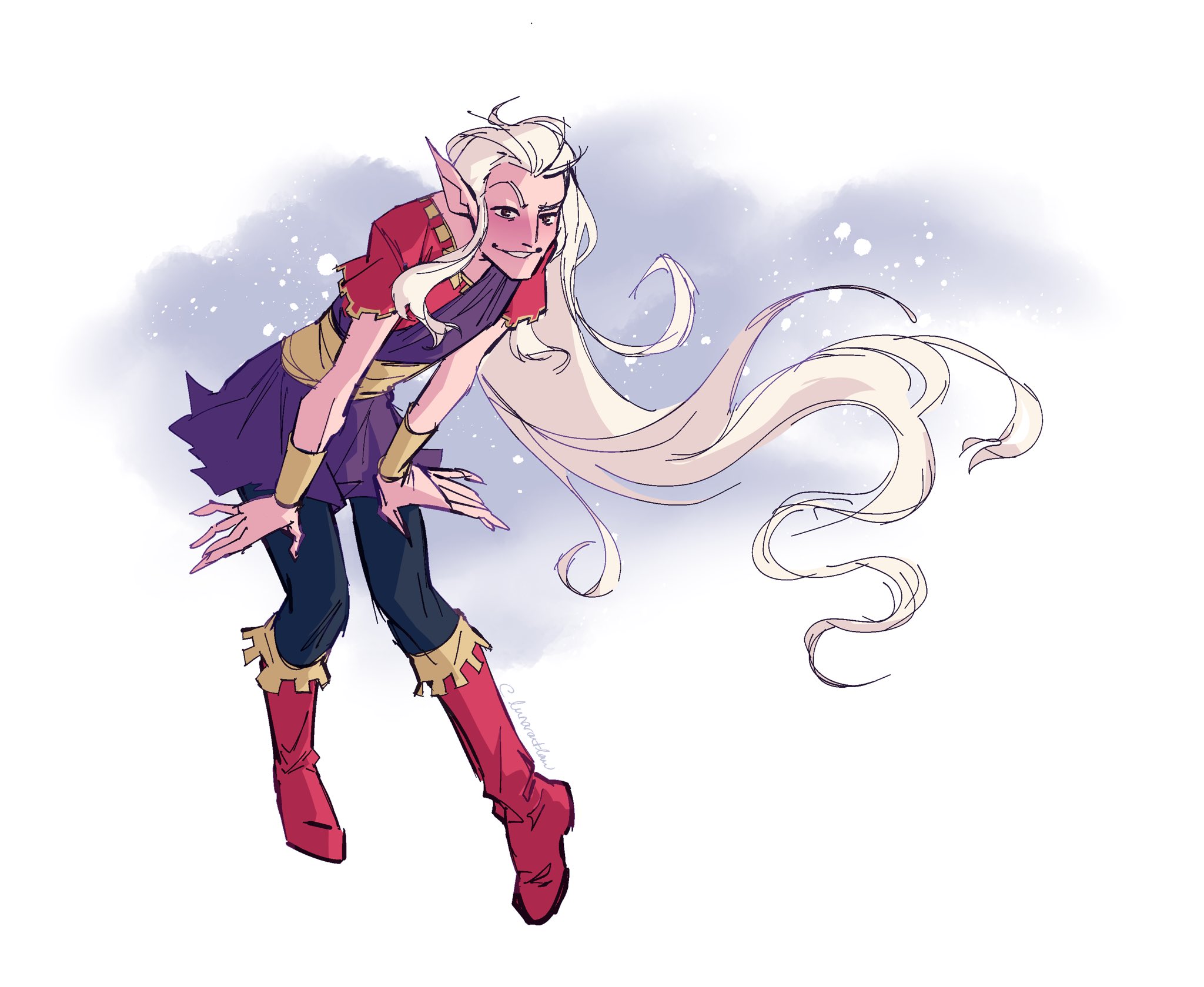 Gargoyles Puck Fan Art