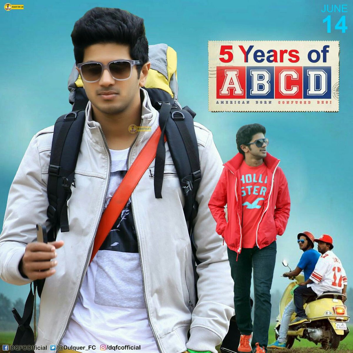 Dulquar Salman Abcd Poster