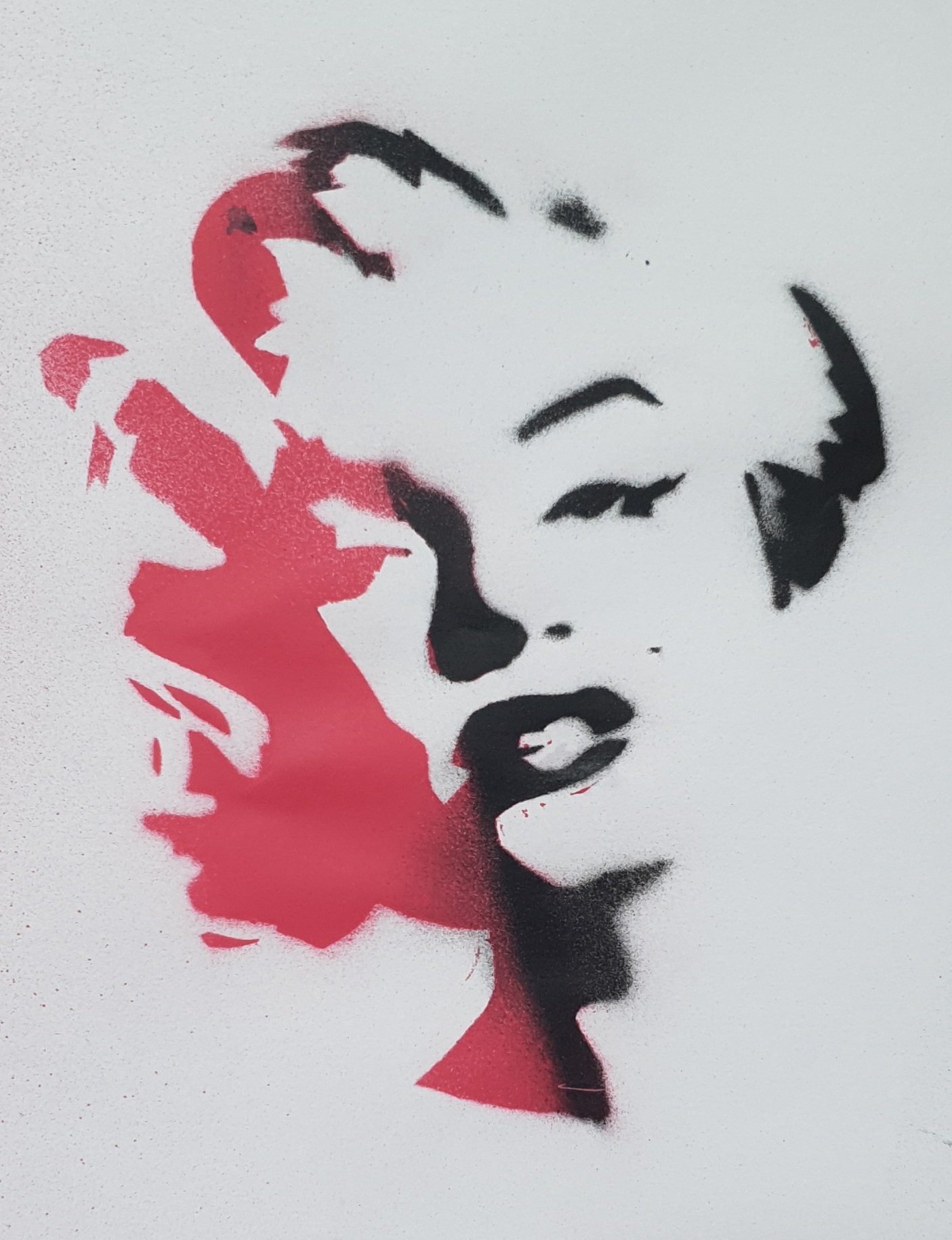 Spray Paint People Stencils