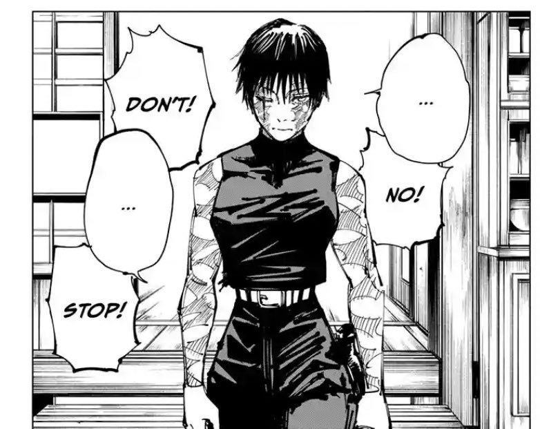 「last jjk chapter for a while let's go 」JUJUTSU KAISEN SUPREMACYの漫画