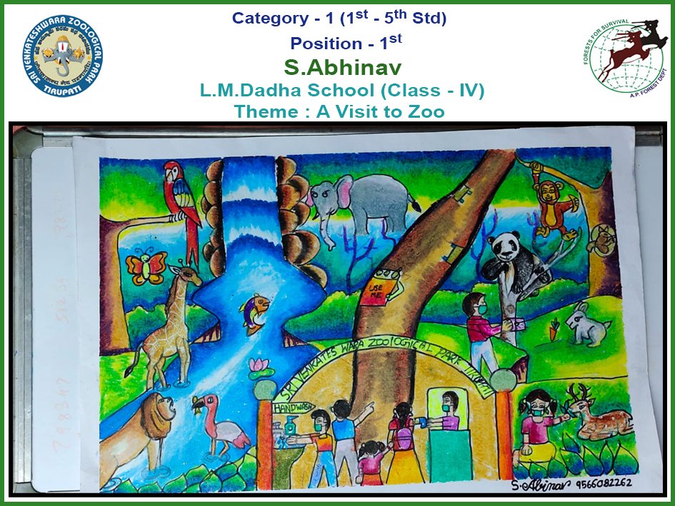 Zoo Drawing Competition