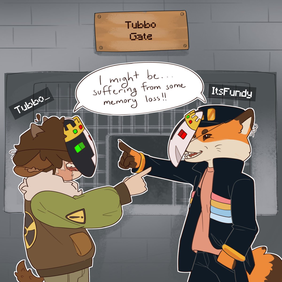 「Played around with the drawing for a bit cause I got some id」чёрт 👁の漫画