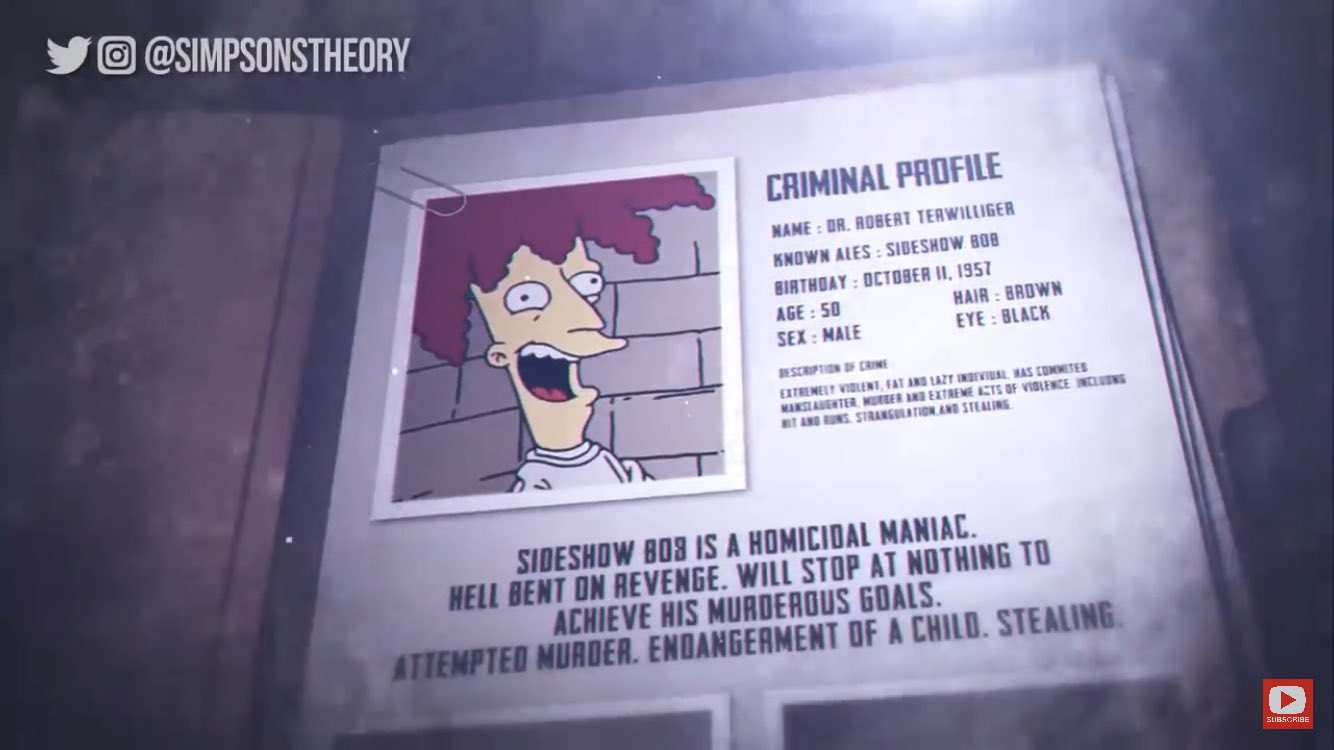 Sideshow Bob Famous Quotes 56. Black Widower – Me Blog Write Good