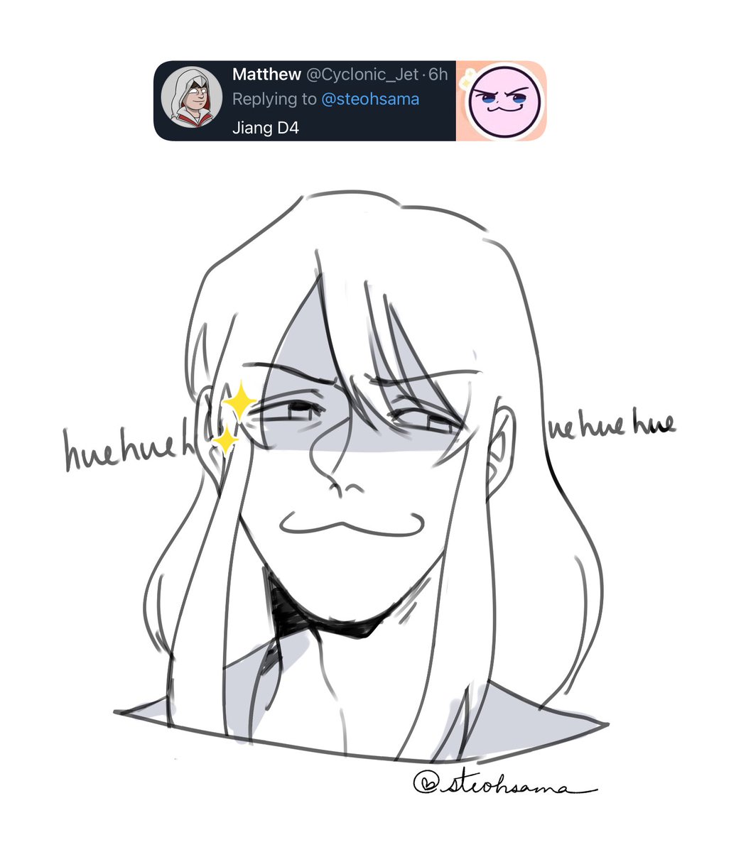 「a messy doodle of the Cike from the Poppy War!! alternativ」steoh 💎の漫画