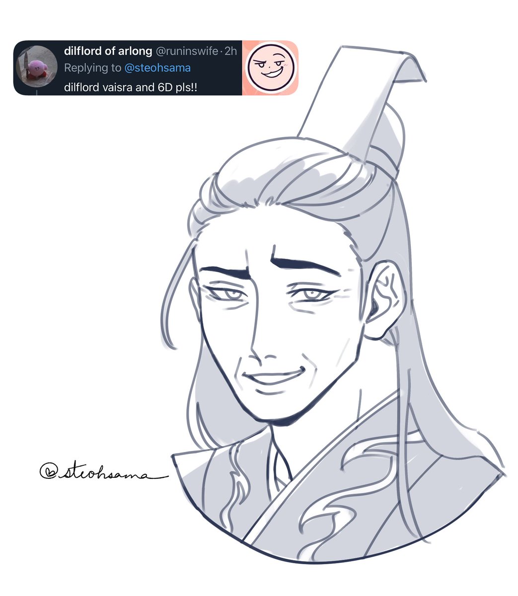 「a messy doodle of the Cike from the Poppy War!! alternativ」steoh 💎の漫画