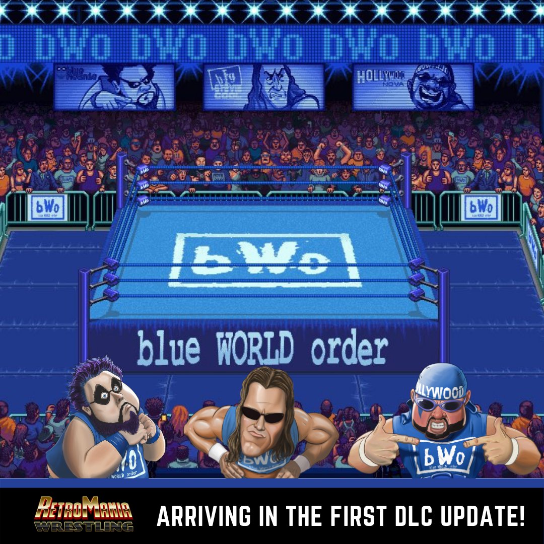 The first DLC update will include a bWo arena : r/RetroManiaWrestling