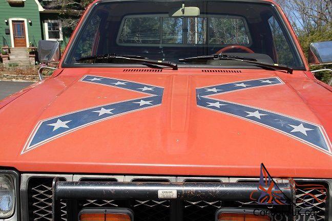 Rebel Flag Chevy Truck