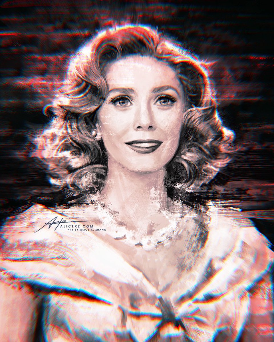 「Portraits of my girl Wanda ️ 」|Alice X. Zhangのイラスト