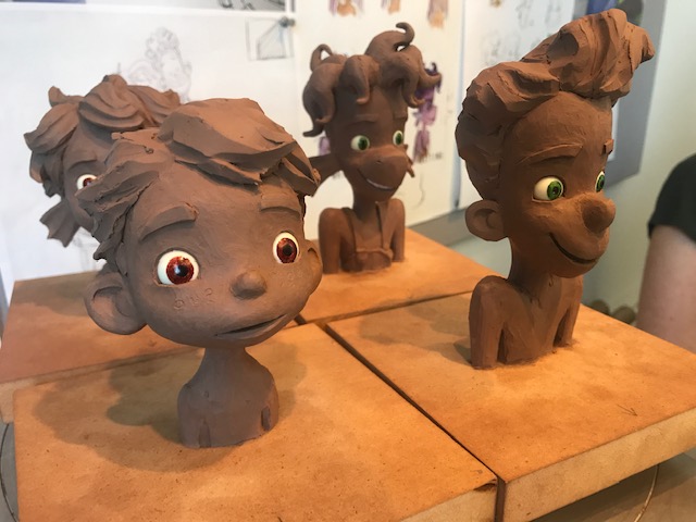 Pixar Character Design Clay