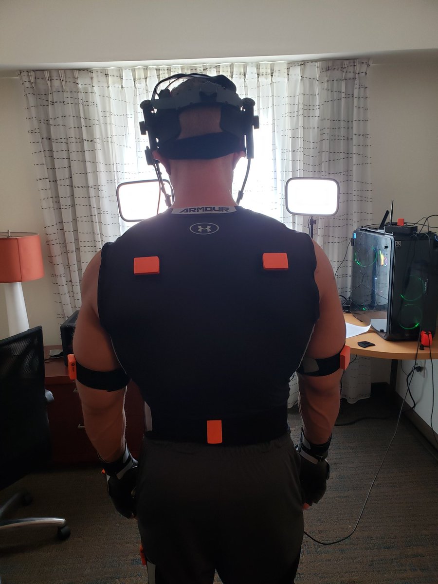New tweet by Virtual Basement showing a mystery talent in mocap gear ...