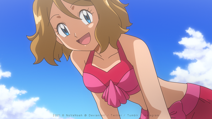 Yogurt Overall Snatch Serena Pokemon Bikini Cover Culture Concept