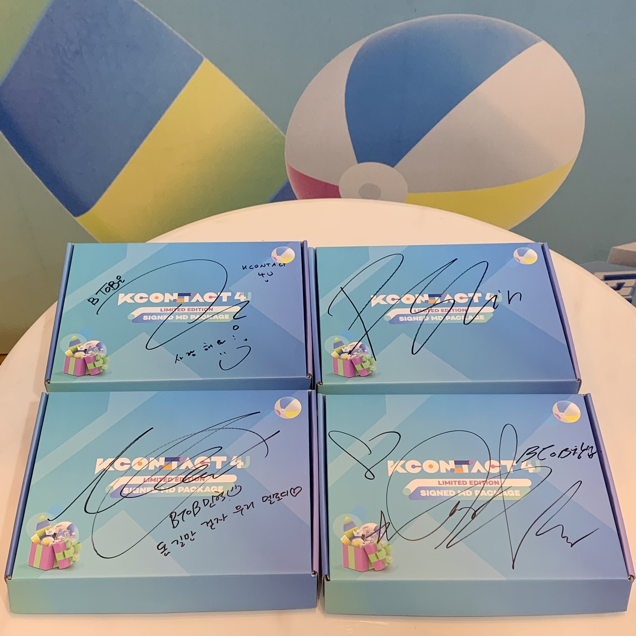 KCON official on Twitter: "MELODY~ Don’t forget that #BTOB’s limited edition signed MD packages ...