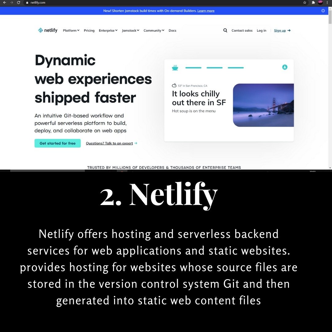Some Of The Best Hosting Platform A Thread ๐งต๐ ๏ธ Github ๐ Thread From Codedamn Codedamncom