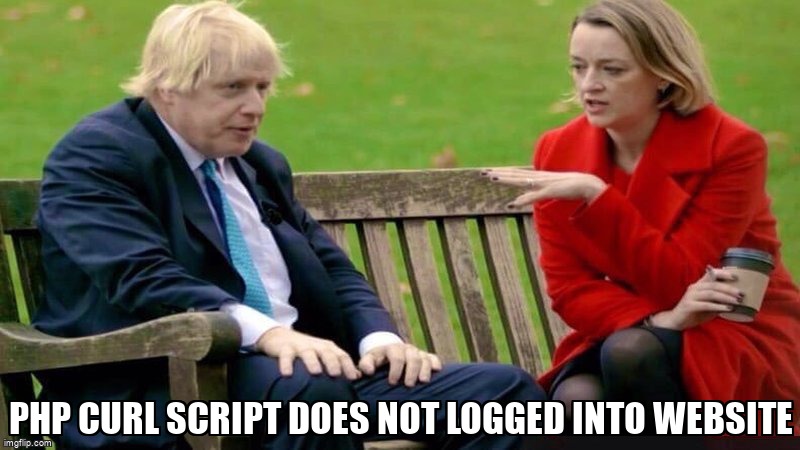 Meme Overflow On Twitter Php Curl Script Does Not Logged Into Website 5691