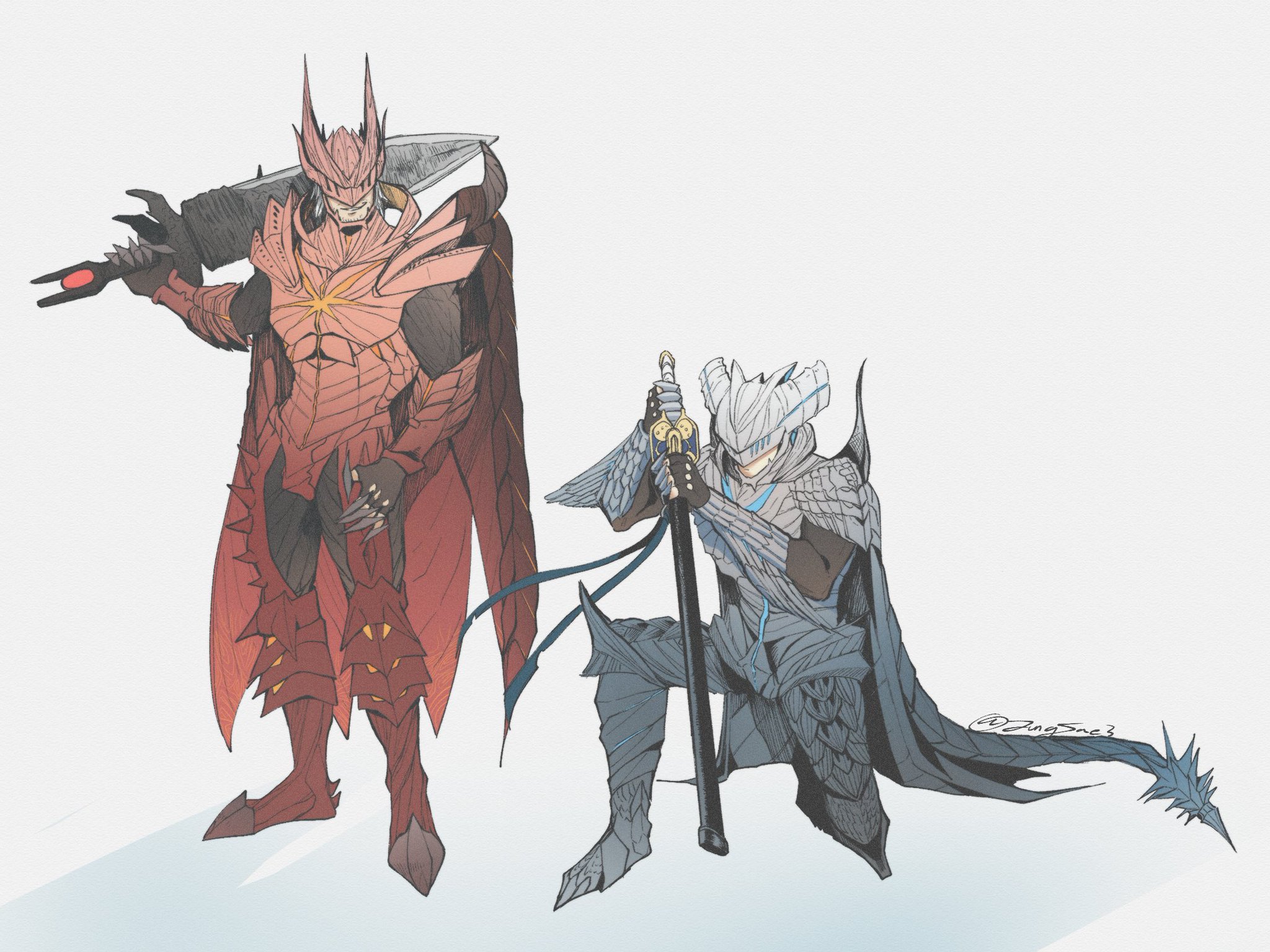 Patyuki (COMMISSIONS OPEN) on Twitter: "Sin devil trigger armor #DMC #DevilMayCry #DMC5 # ...