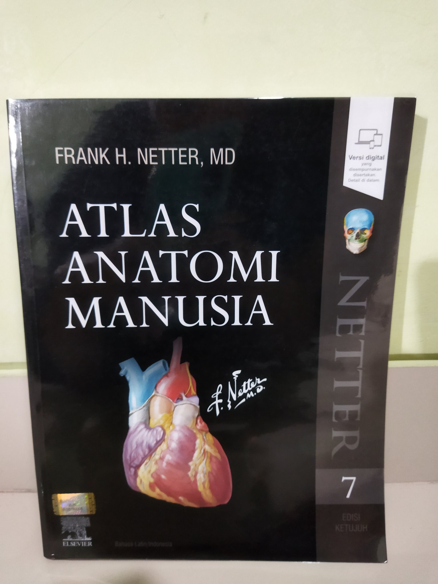 Alan 👨‍⚕ on Twitter: "[ ANATOMI ] 🔴 Atlas Anatomi Manusia Edisi 7, Frank H. Netter, MD. Terdiri ...
