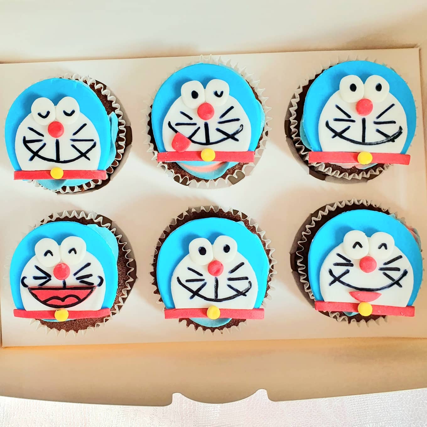 Doraemon Cupcake