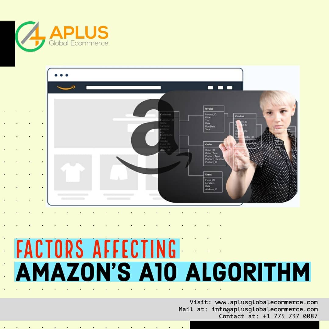 Aplus Global Ecommerce on Twitter: "Top-most important factors affecting Amazon’s A10 Algorithm ...